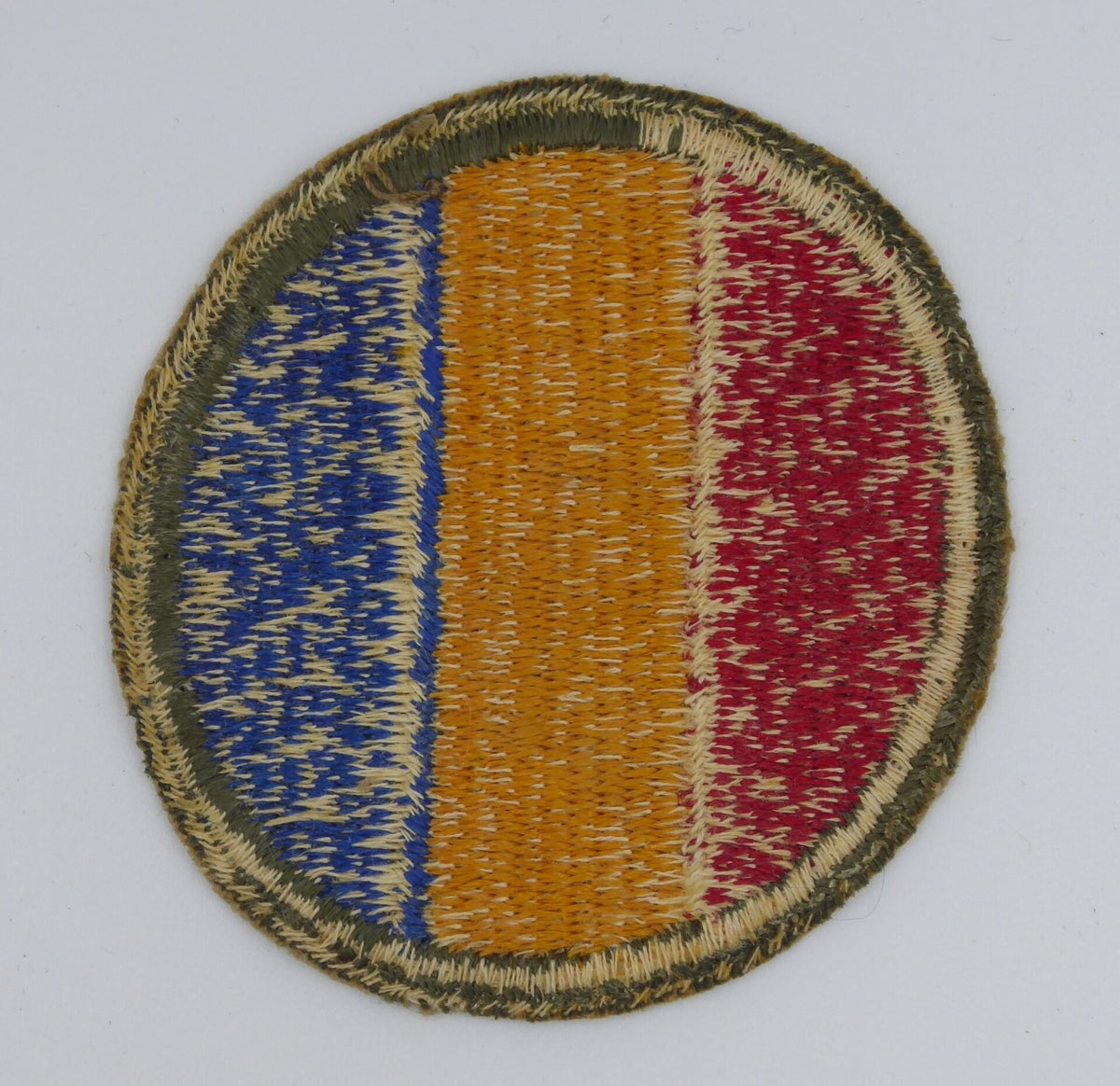 WW2 Replacement & School Command Patch (OD Border) | Chasing Militaria