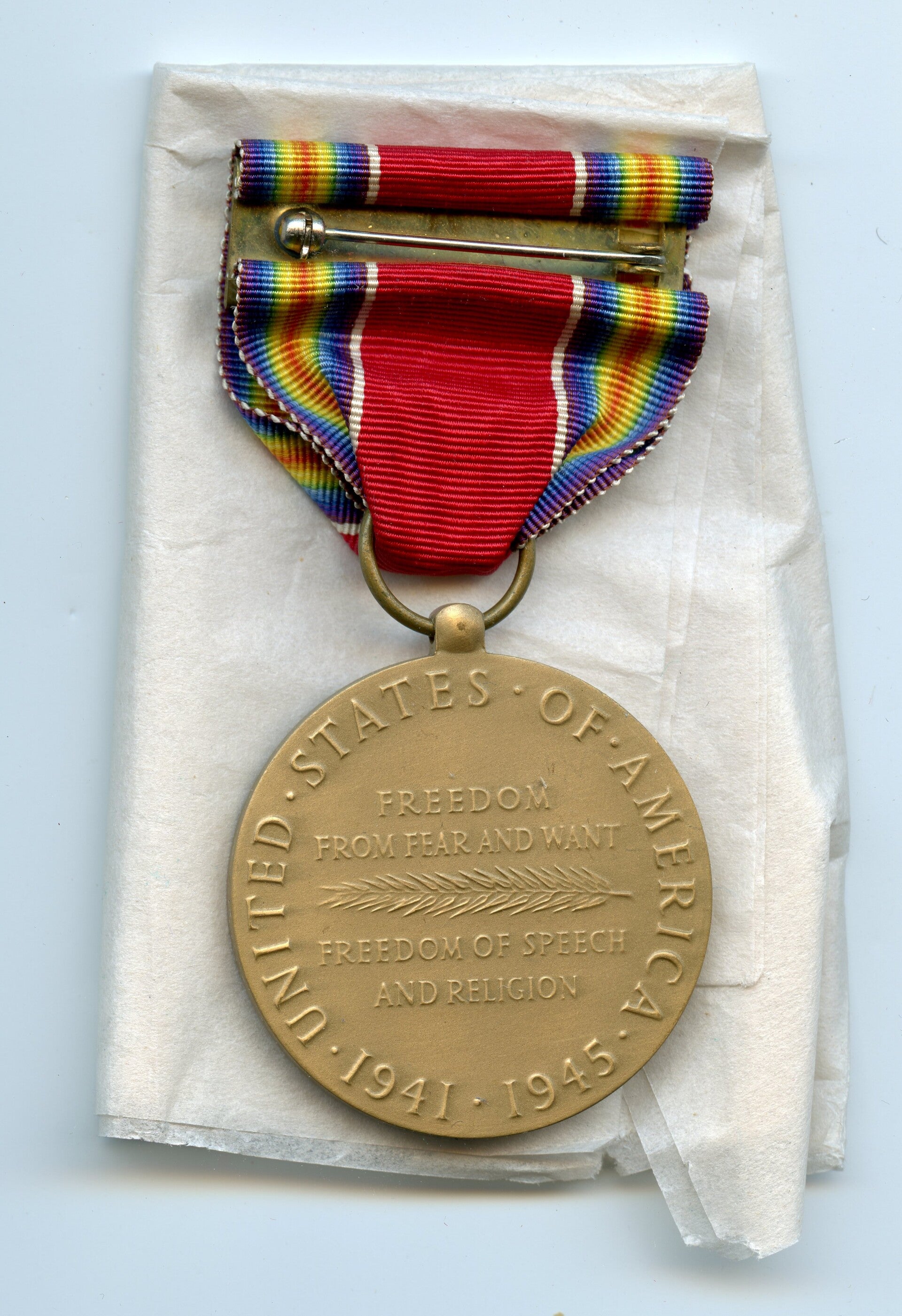 WW2 Cased Victory Medal | Chasing Militaria