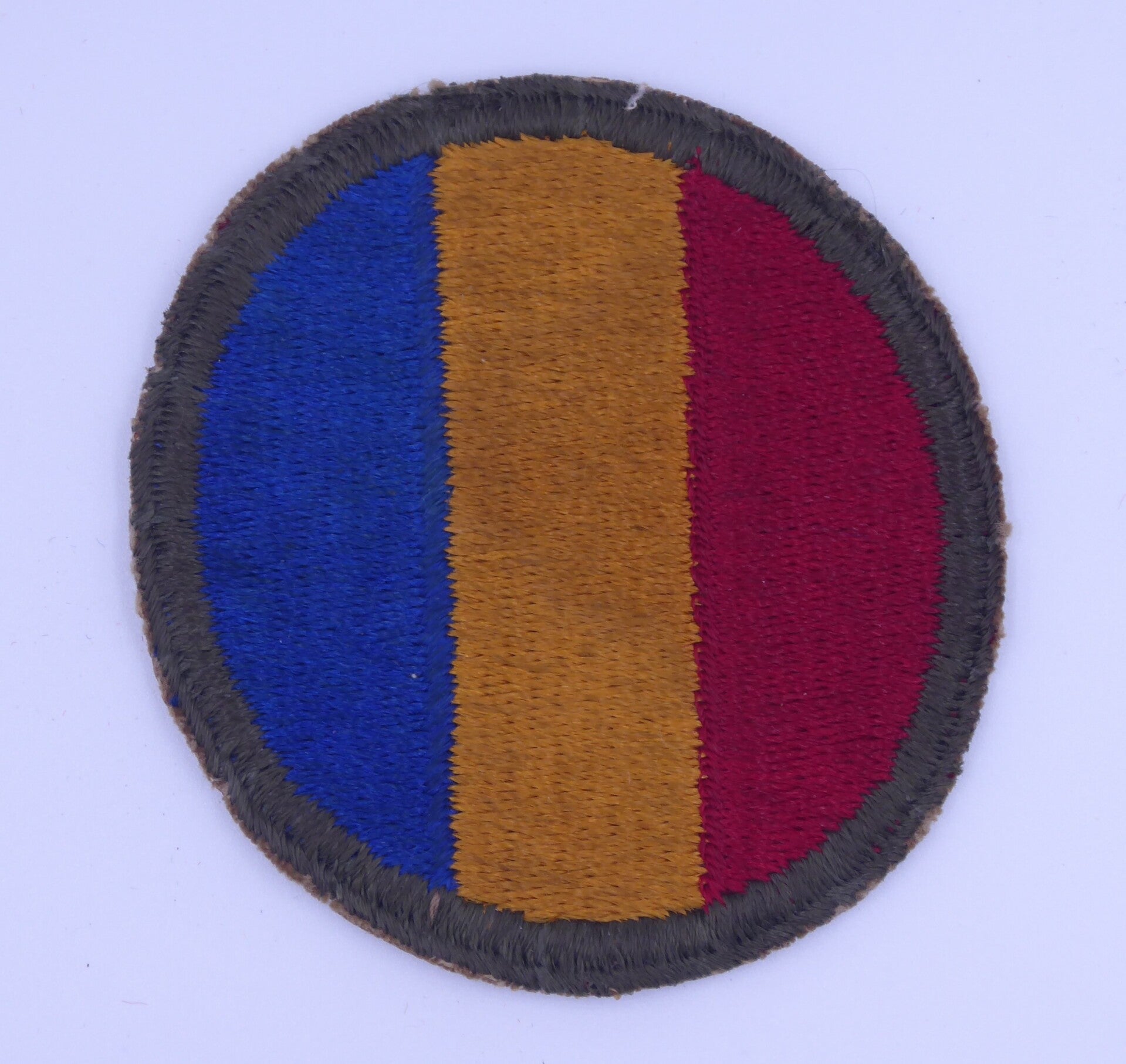 WW2 Replacement & School Command Patch (OD Border) | Chasing Militaria