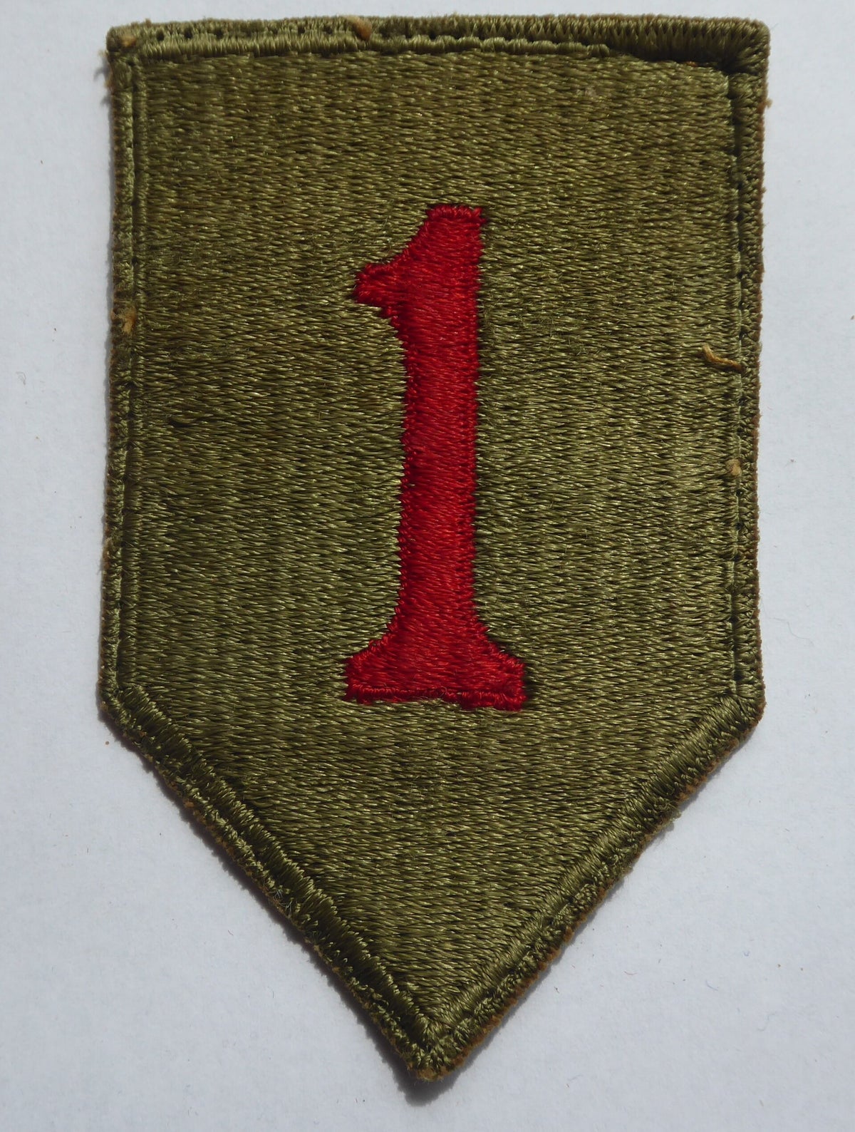 SOLD WW2 1st Infantry Division Patch | Chasing Militaria