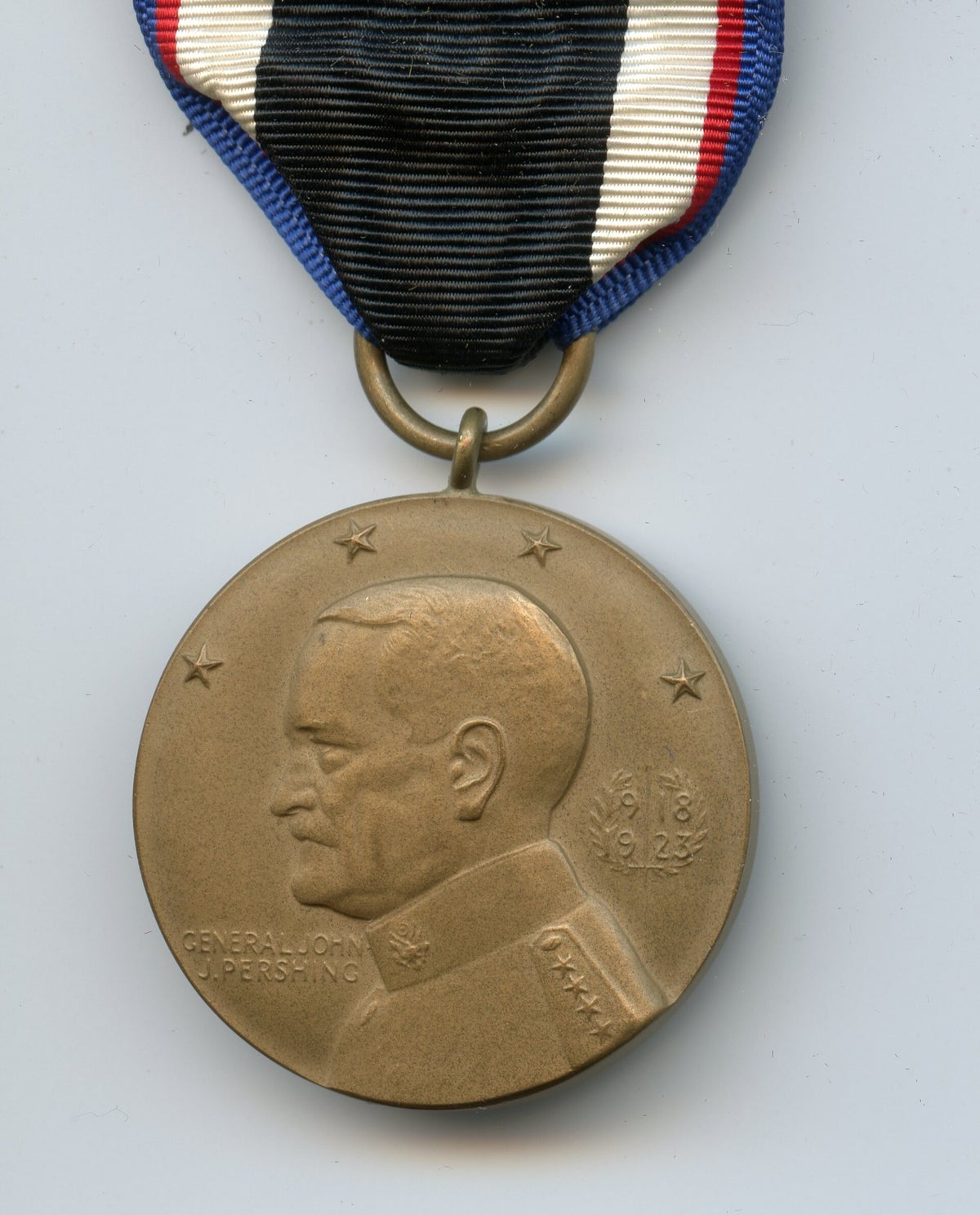 WW1 "Pershing" Occupation Medal & Ribbon Bar | Chasing Militaria