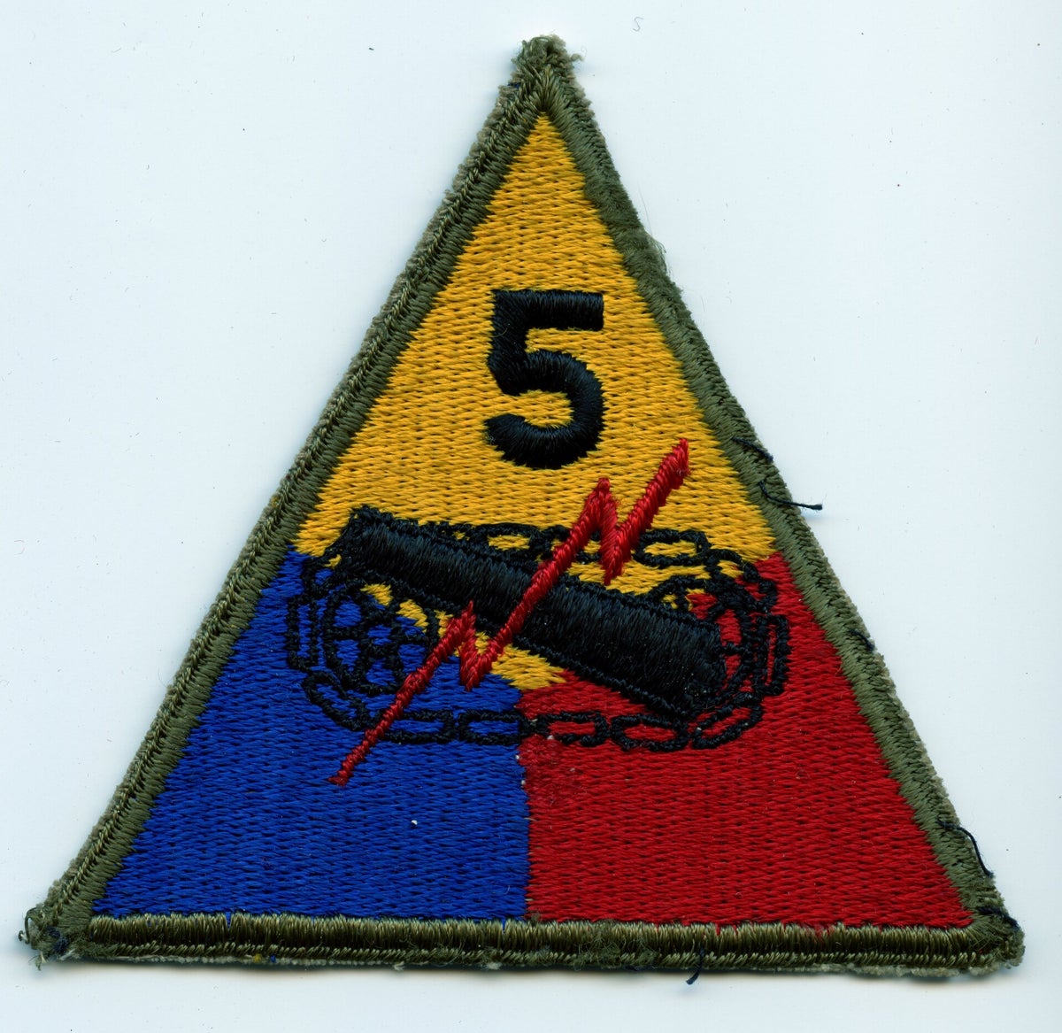 WW2 5th Armored Division Patch | Chasing Militaria