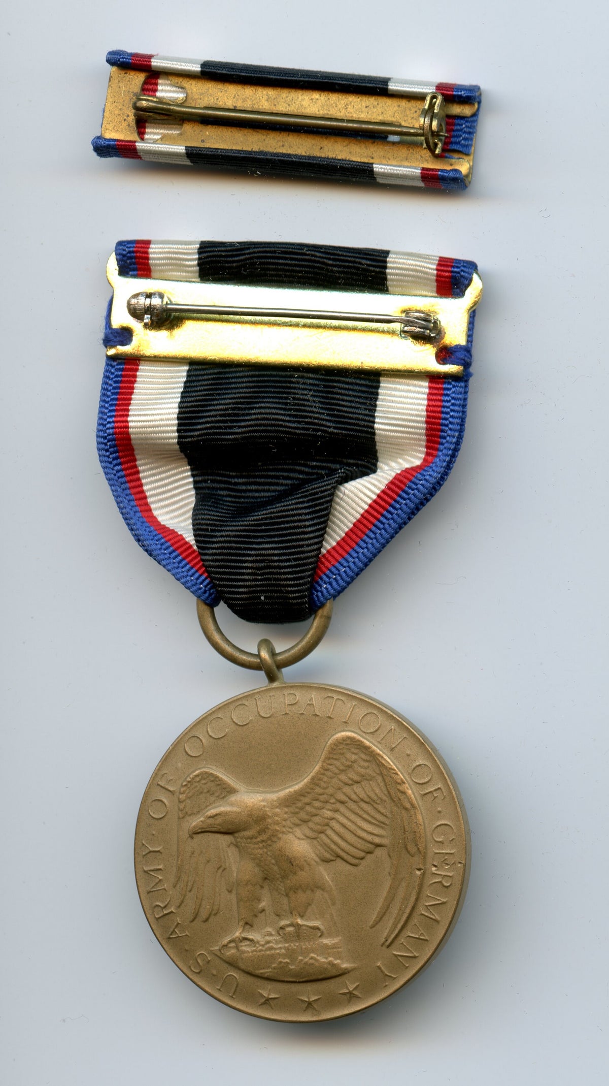WW1 "Pershing" Occupation Medal & Ribbon Bar | Chasing Militaria
