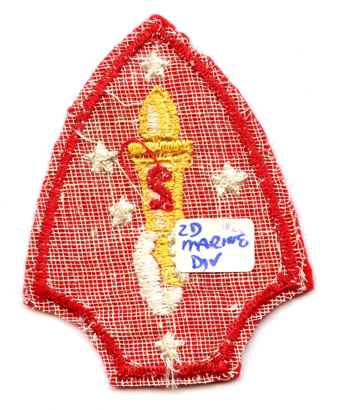 WW2 2nd Marine Division Patch | Chasing Militaria