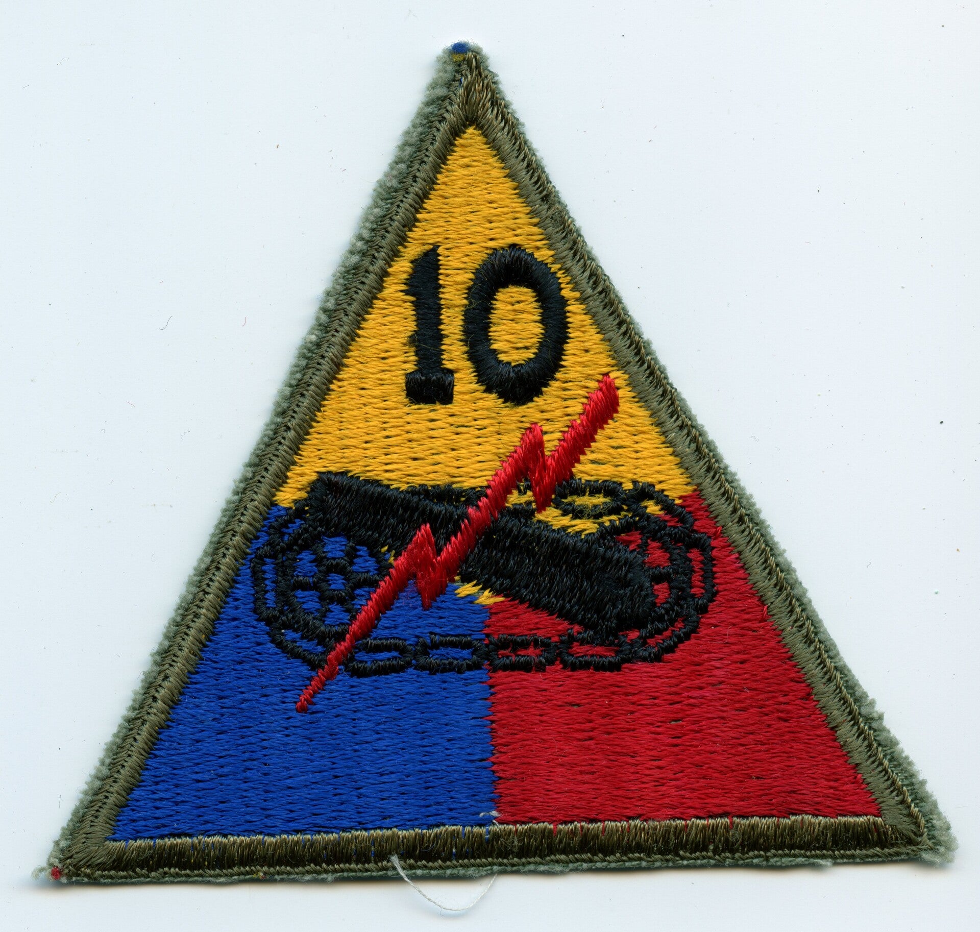 WW2 10th Armored Division Patch | Chasing Militaria