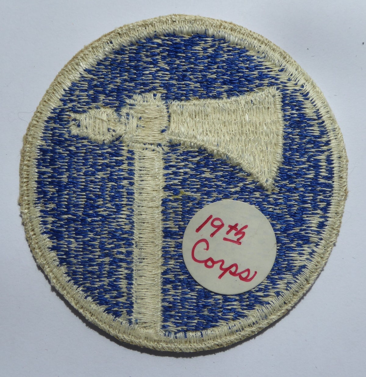 WW2 19th Army Corps Patch | Chasing Militaria