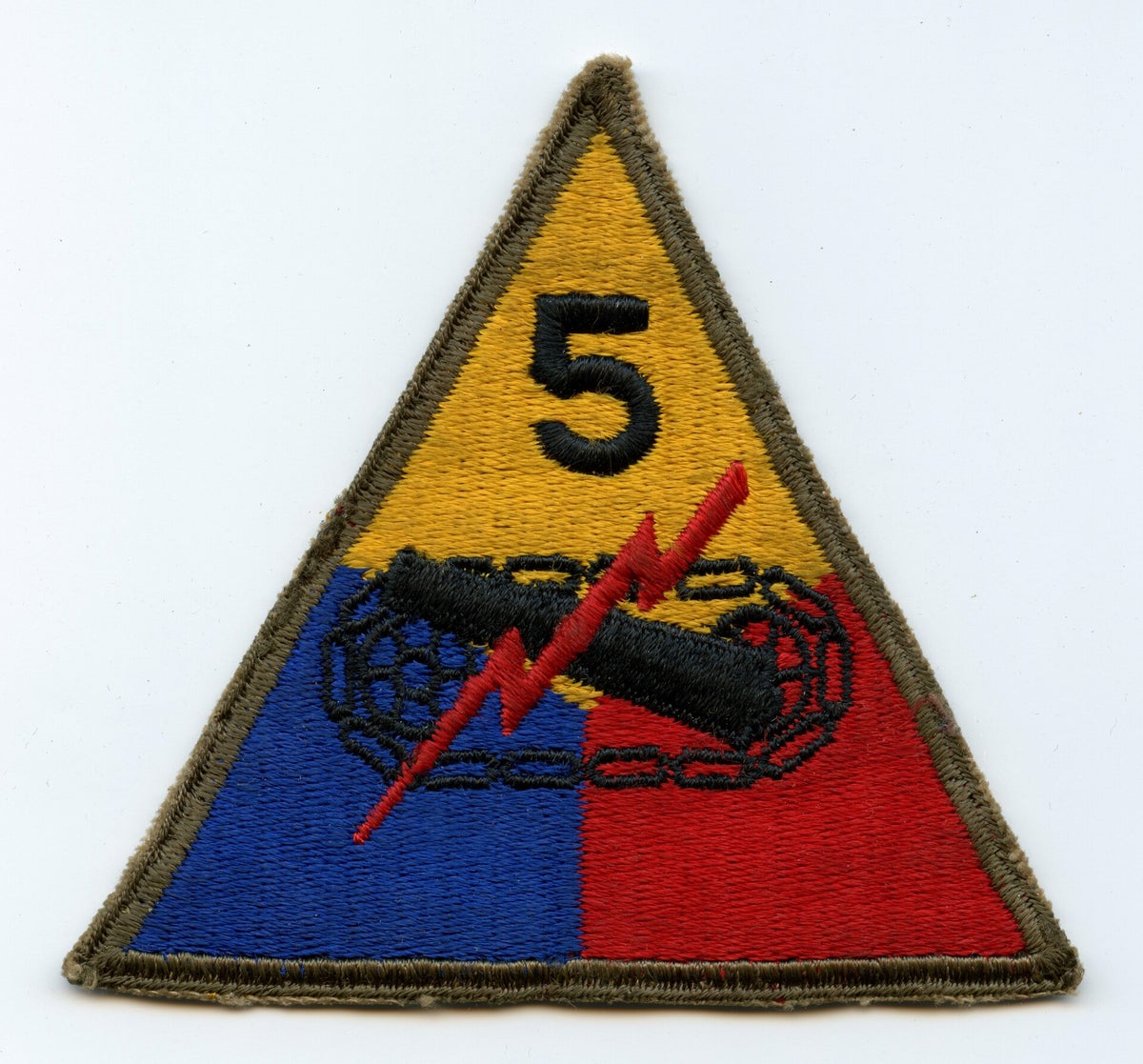 WW2 5th Armored Division Patch | Chasing Militaria