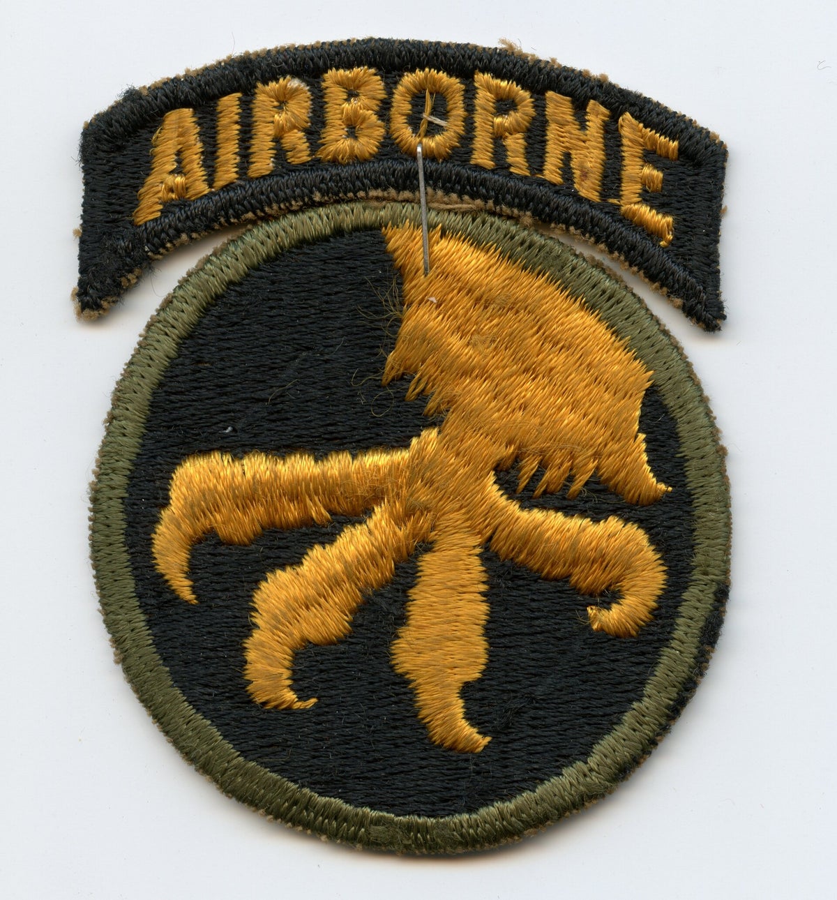 WW2 17th Airborne Division Patch | Chasing Militaria