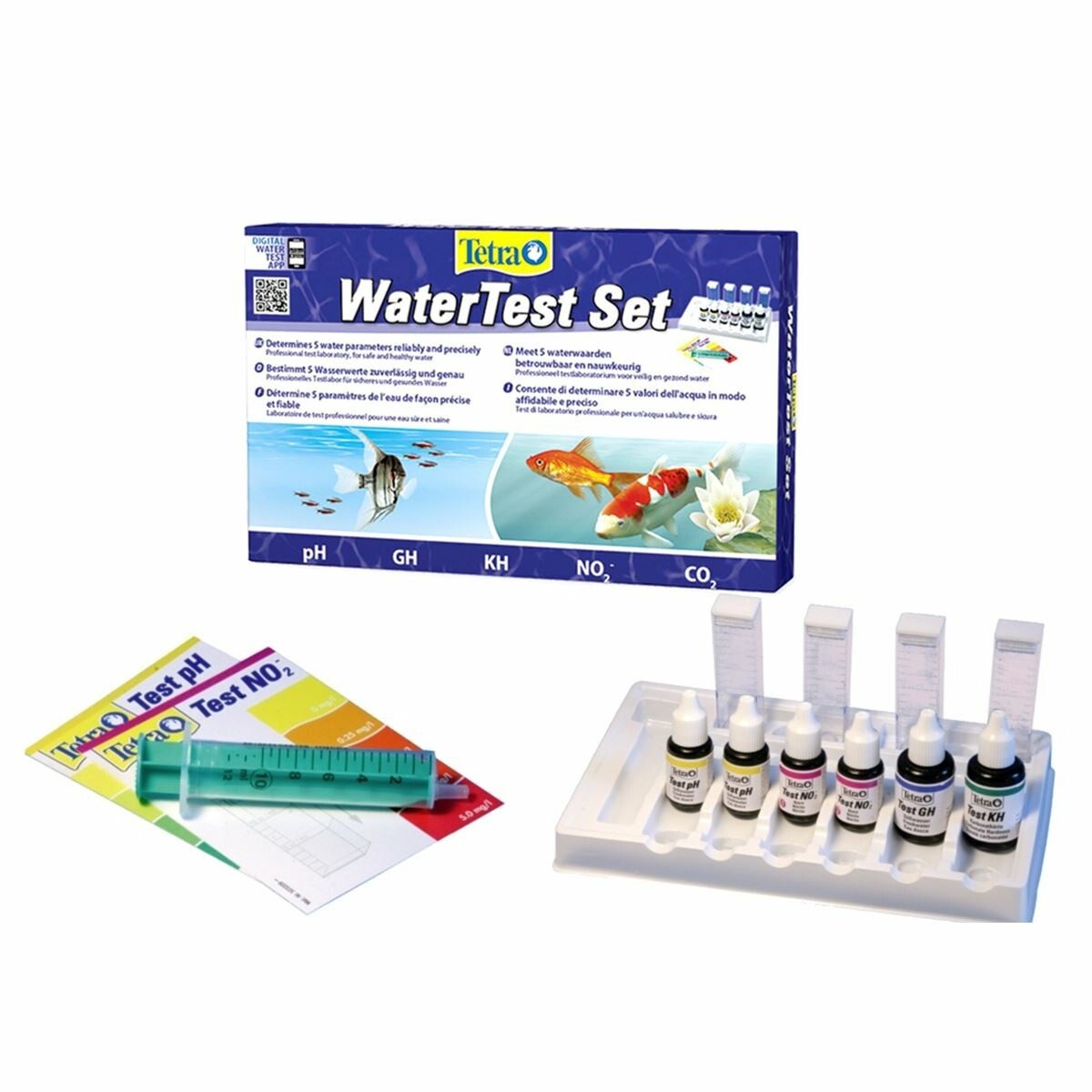Tetra testset 5 tests | Dierenspeciaalzaak GEJO