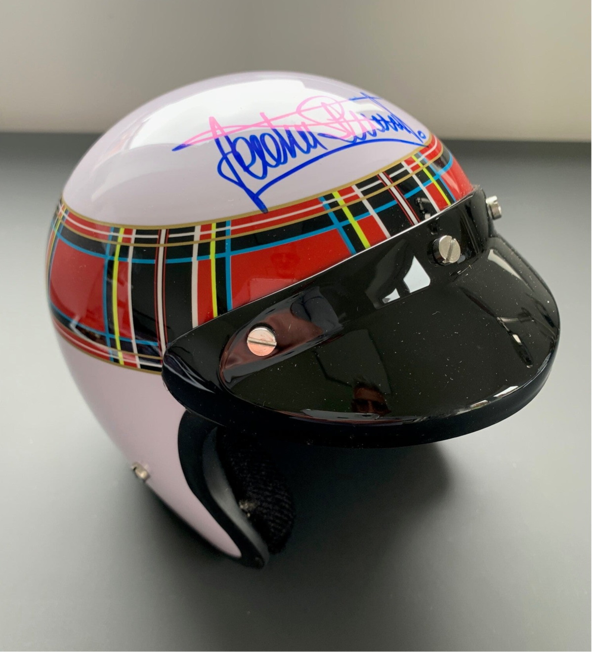 Nigel Mansell Signed 1/2 Scale Lotus Helmet | paddockclubcollectables