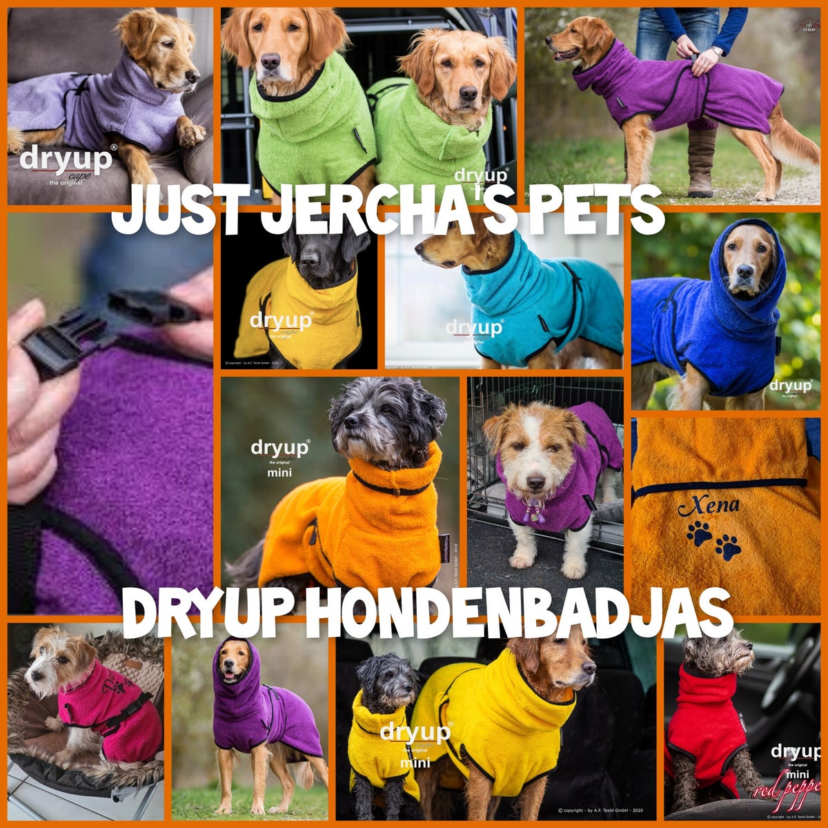 Dryup Cape | De originele hondenbadjas