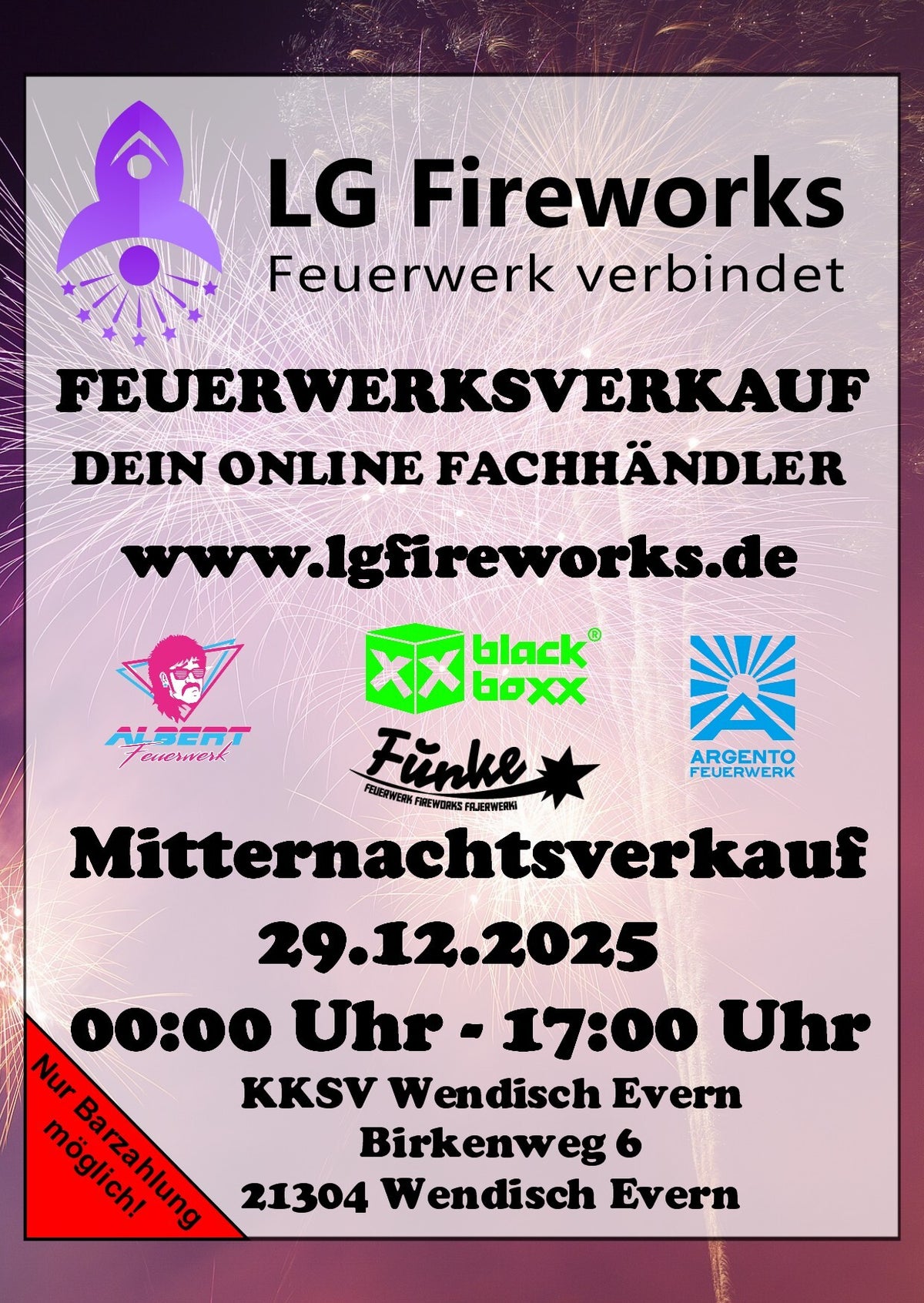 LG Fireworks OnlineShop