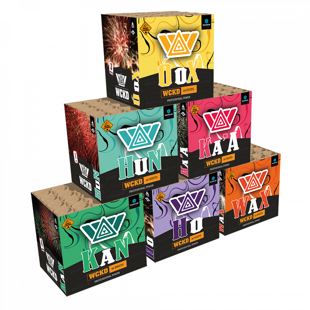 Magnum Vuurwerk WCKD ( Batterien ) | LG Fireworks OnlineShop