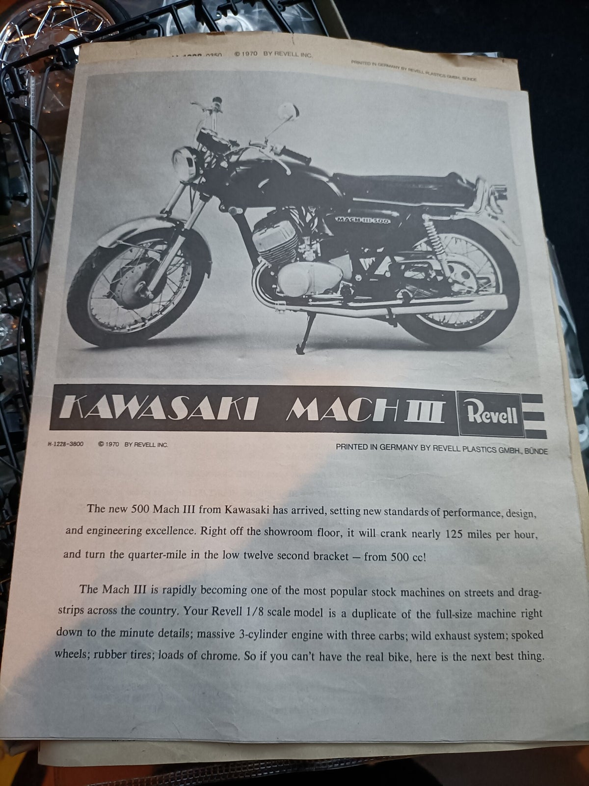 Kawasaki 500 Mach 3 Revell