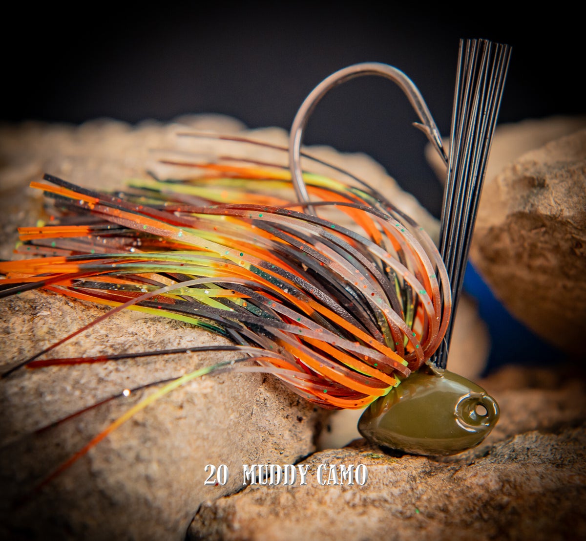 3/8OZ BRUSH JIG | Pourman Lures