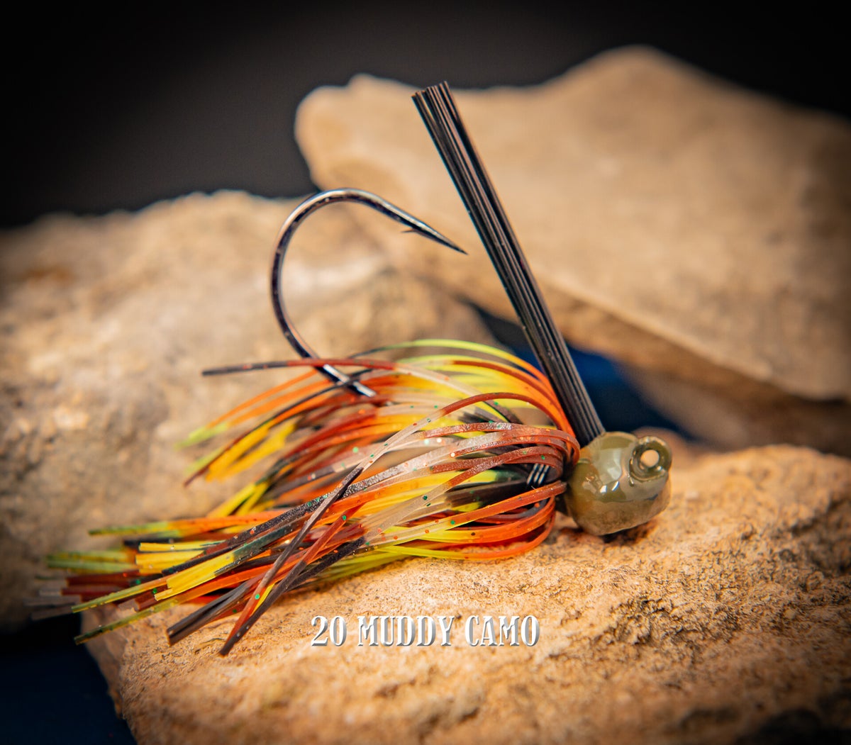 1/4OZ FOOTBALL HEAD JIG | Pourman Lures