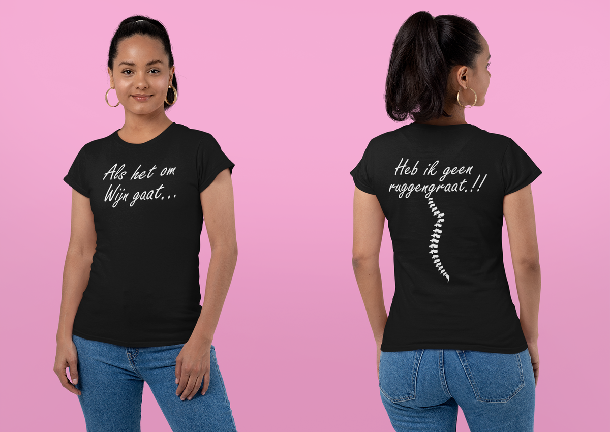 Als het om Wijn gaat heb ik geen ruggengraat... | La-Miranda