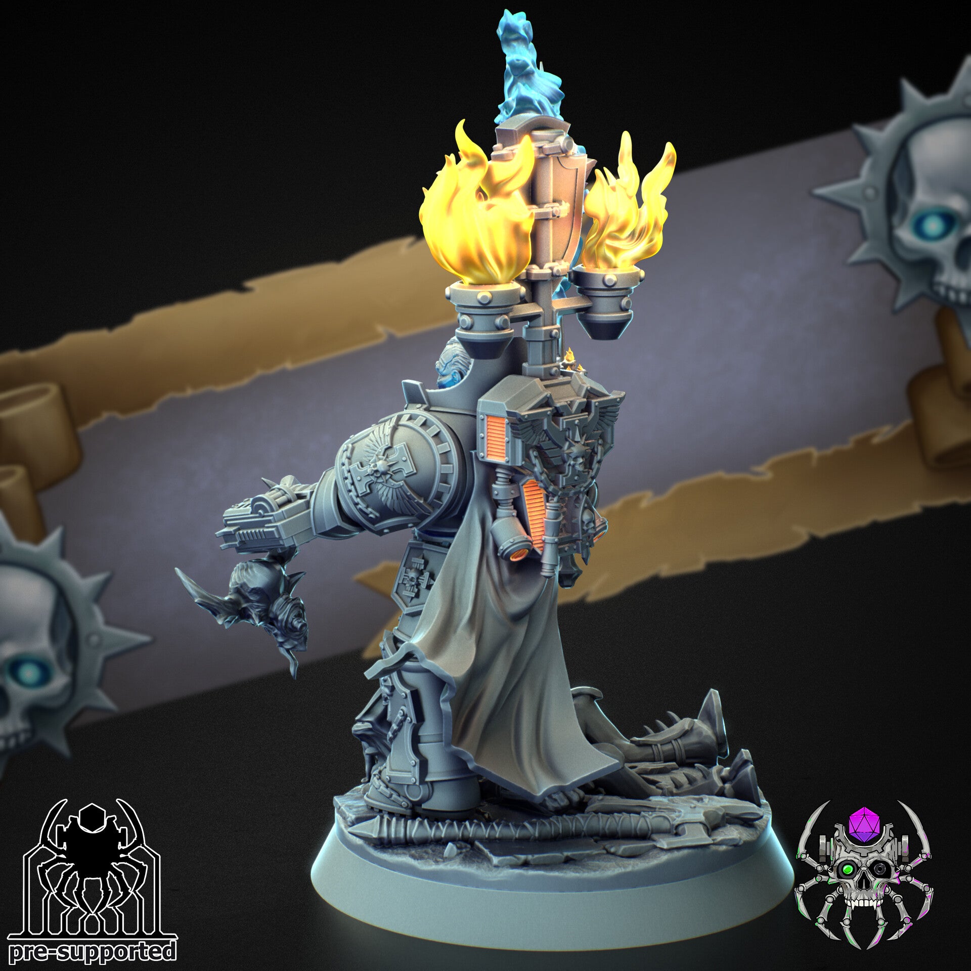 W40K - Demon Hunters - The High Warden of Demon Hunters | Myfigouz3D