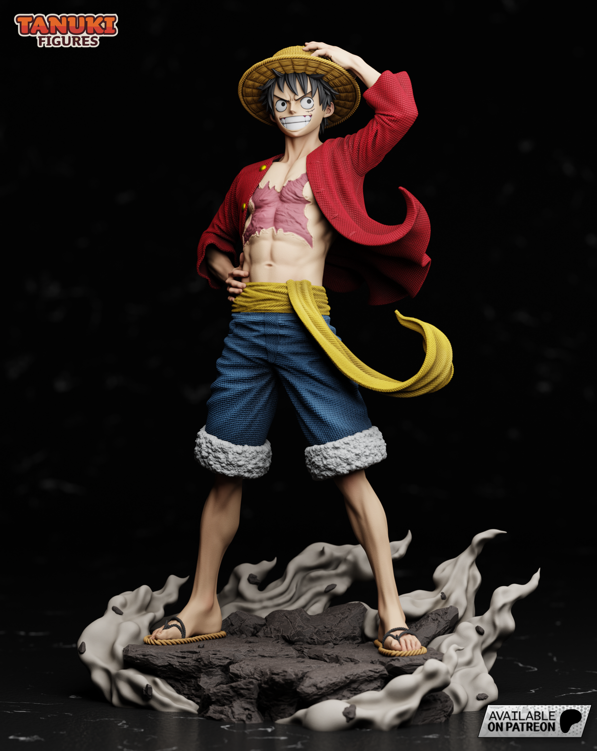 Figs Collector - Fullsize - Luffy - One Piece | Myfigouz3D