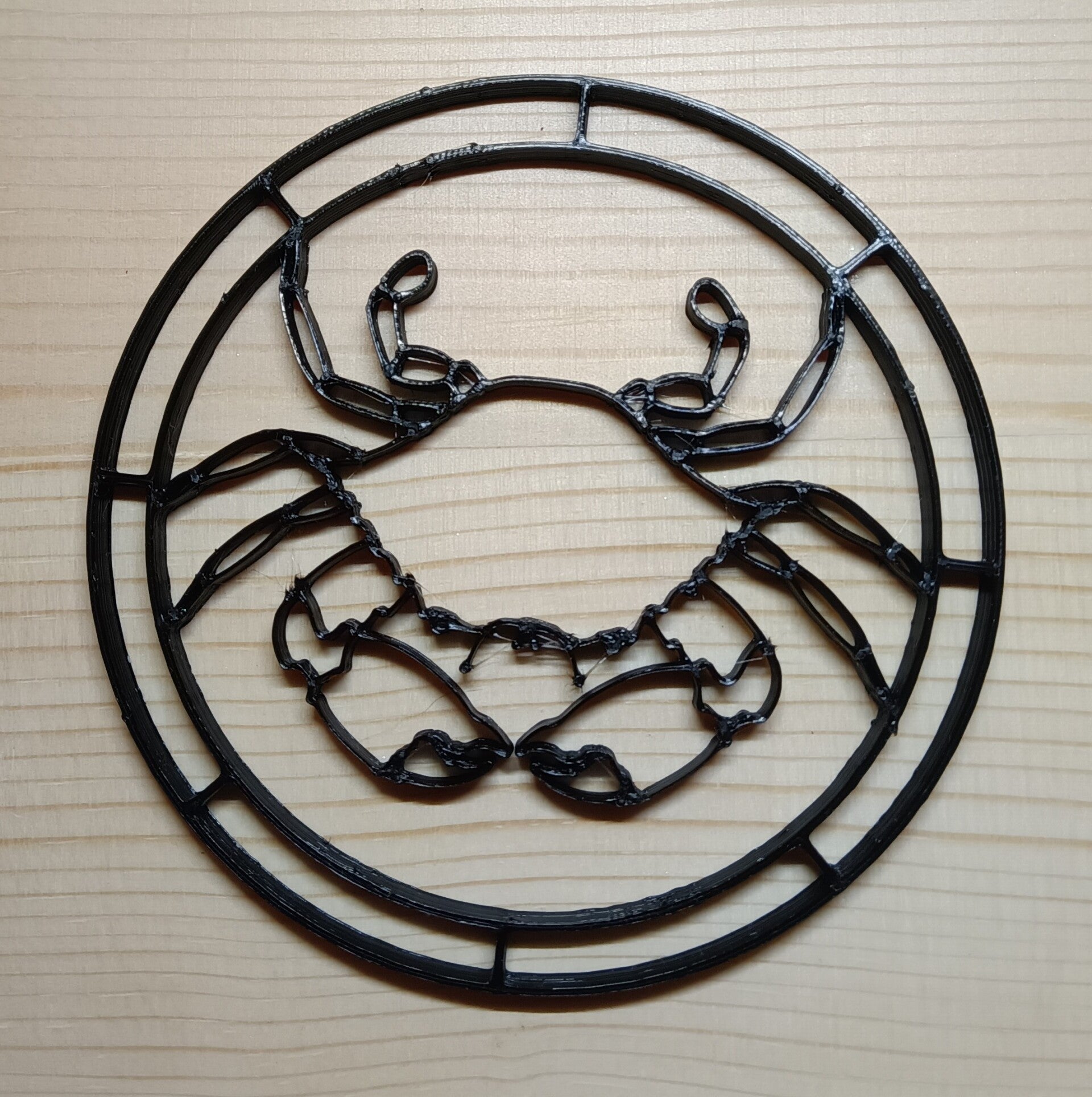 Coaster Resin Frame - Crab (Set of 4 for one price!) | Signature 3D Prints