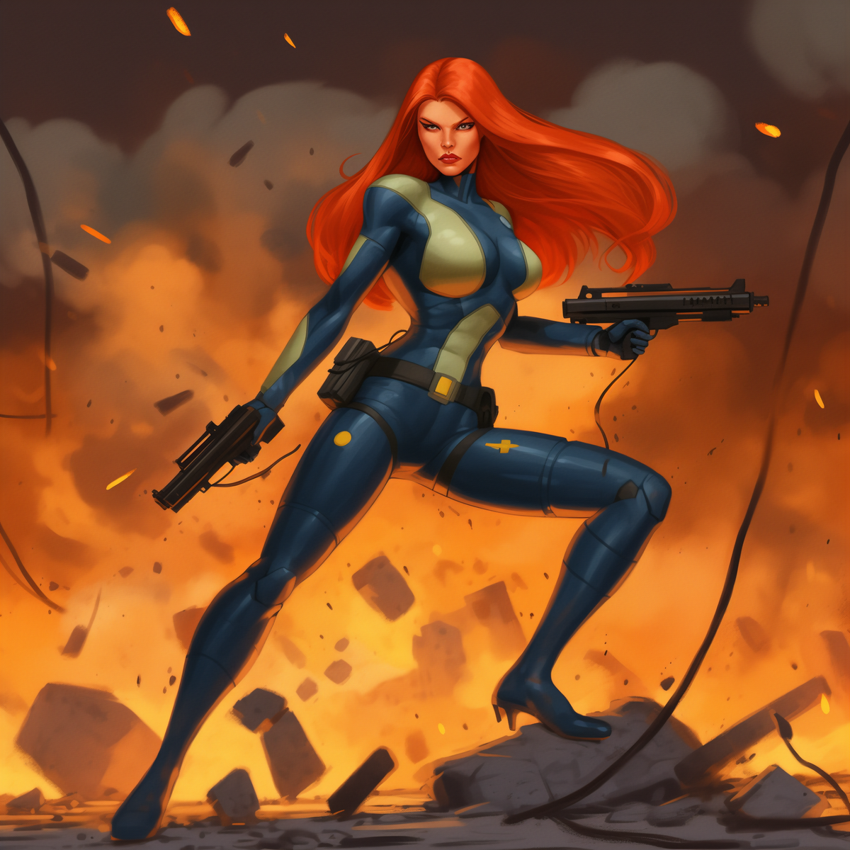 G.I Joe Art - Generation Joe AI | GIJoe.nl (De Internationale Helden)
