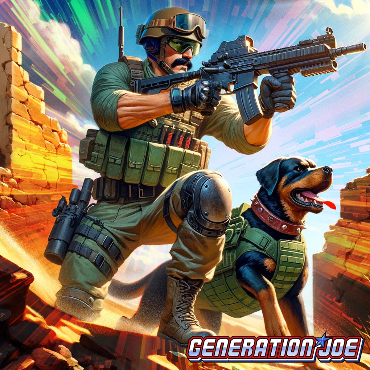 G.I Joe Art - Generation Joe AI | GIJoe.nl (De Internationale Helden)