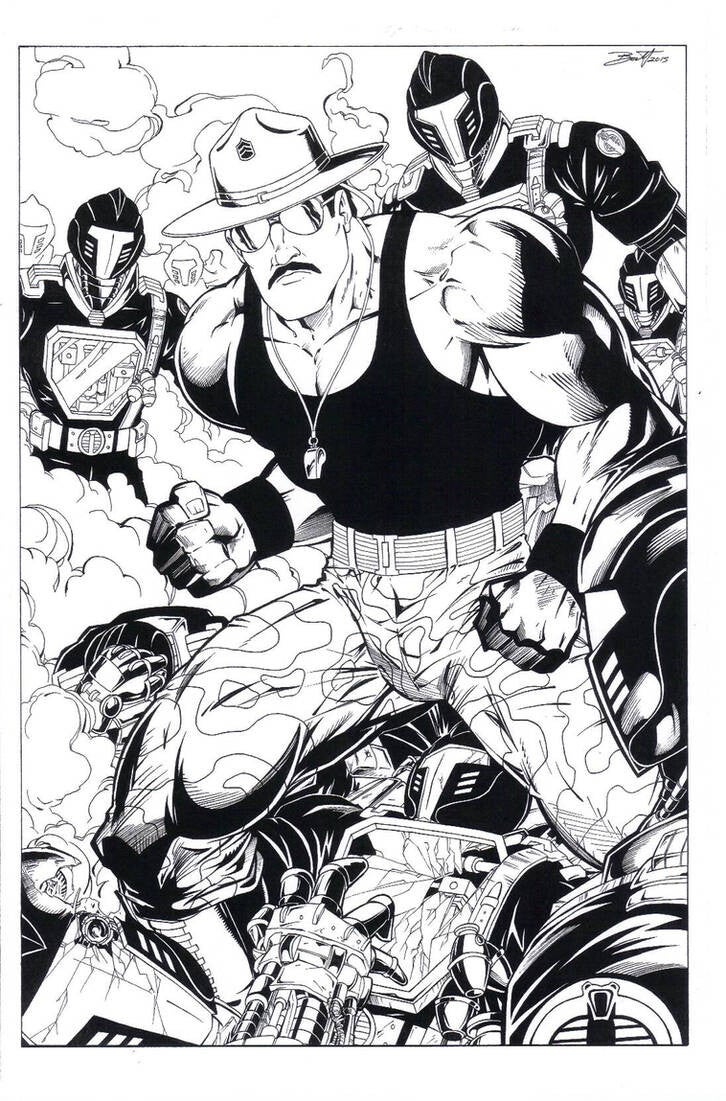 G.I. Joe Art - Damon Batt | GIJoe.nl (De Internationale Helden)