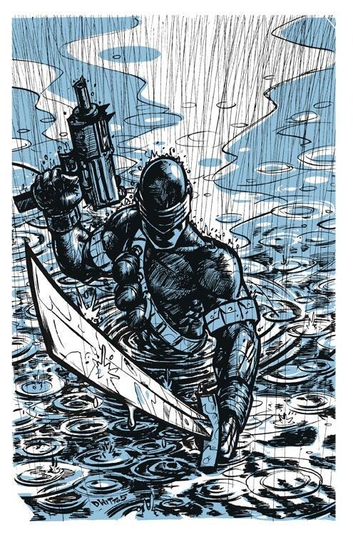G.I. Joe Art - David Witt (Snake Eyes for Sale) | GIJoe.nl (De ...
