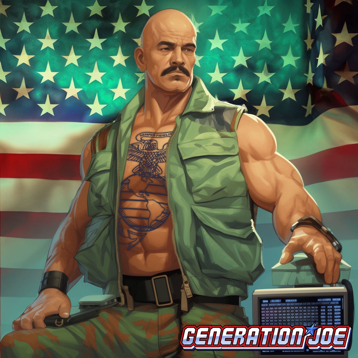 G.I Joe Art - Generation Joe AI | GIJoe.nl (De Internationale Helden)