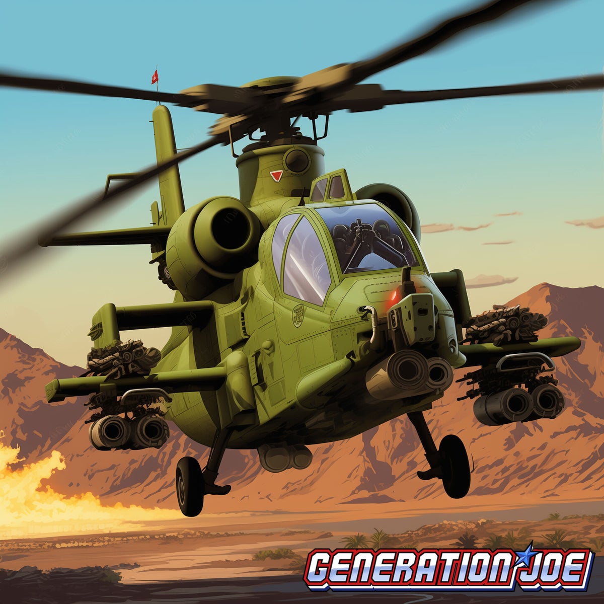 G.I Joe Art - Generation Joe AI | GIJoe.nl (De Internationale Helden)