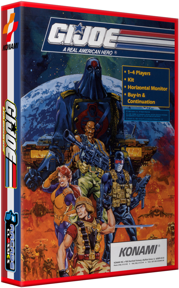 G.I. Joe Arcade game - Konami 1992