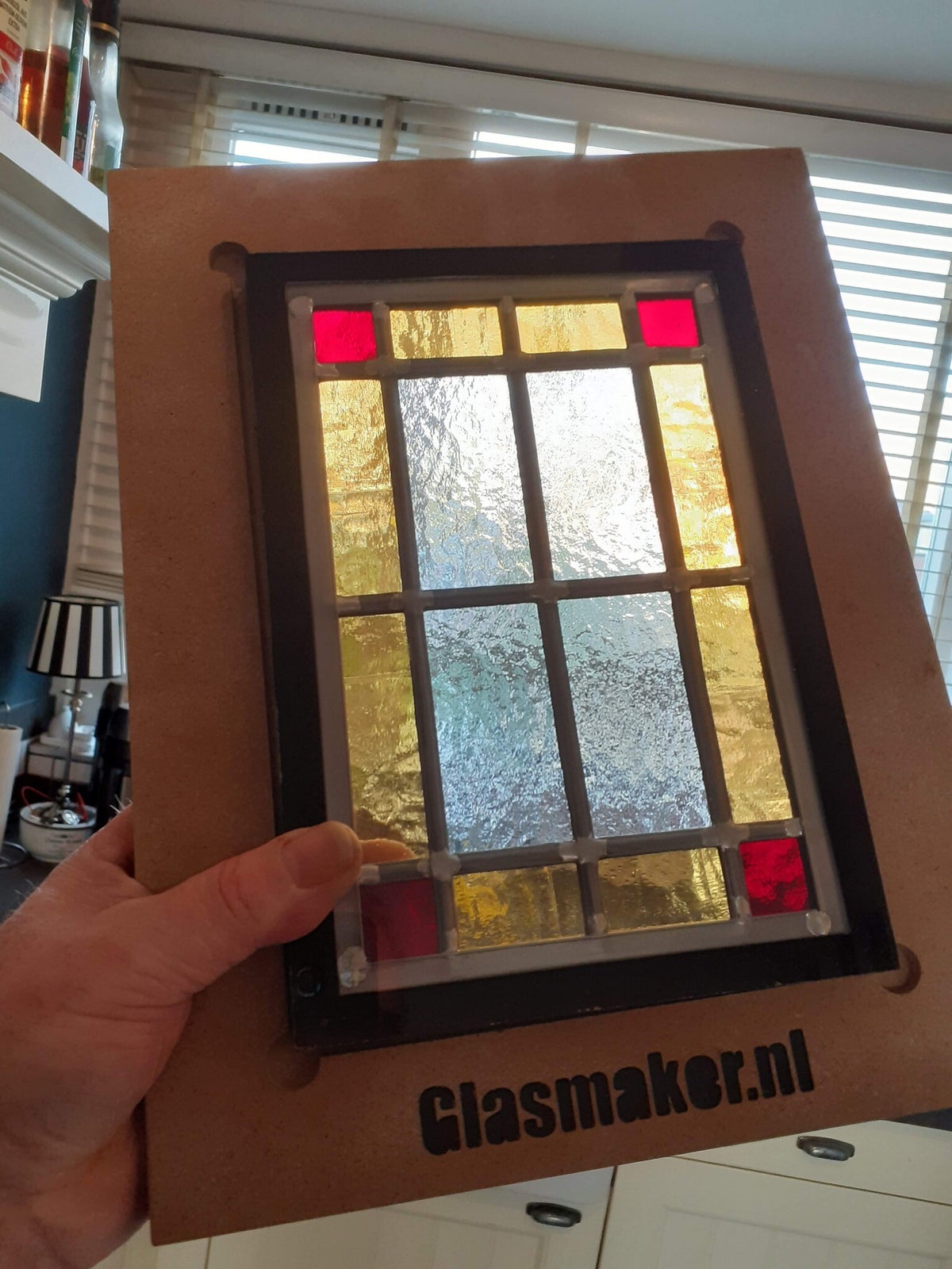 Glas-in-lood / Isoleren / Glasmaker