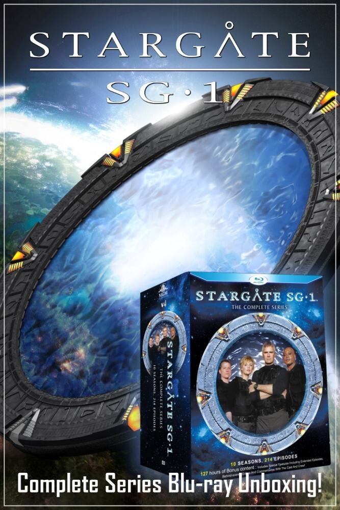Stargate SG1 - The Complete Series - Blu-ray - Unboxing! / BLOGS ...