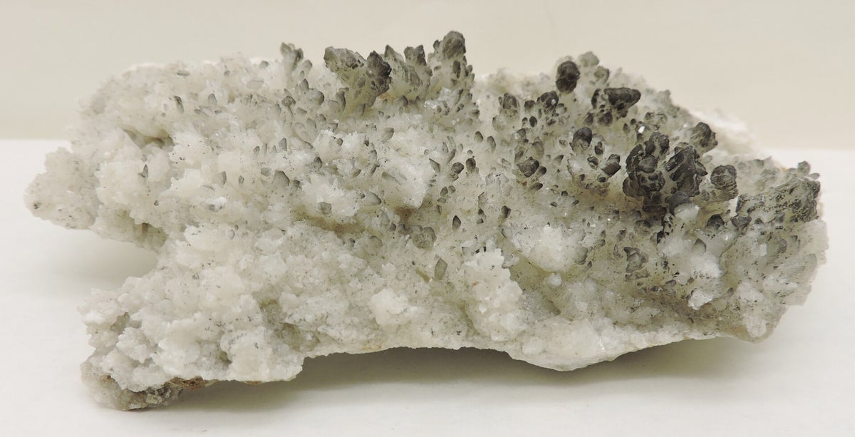 Gypsum from Germany - old find - rare - large cabinet size | MINERAL ...