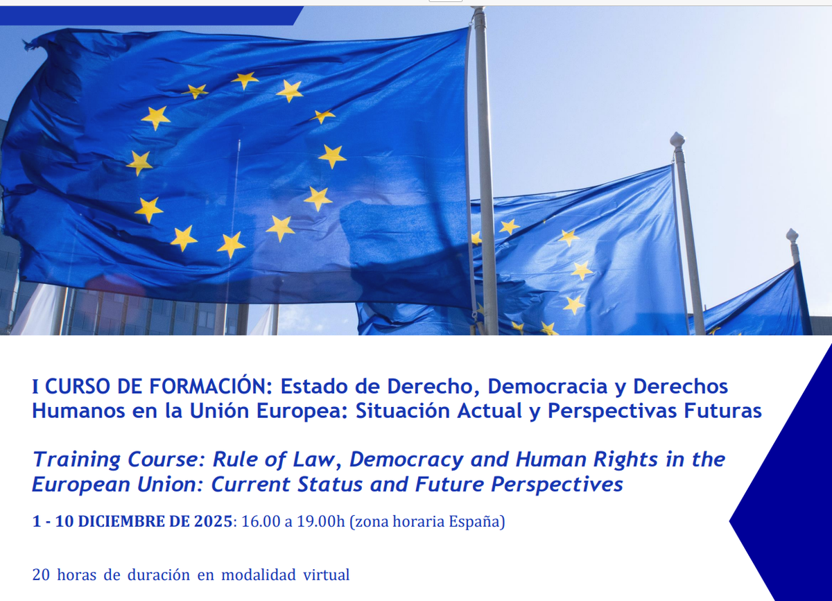 Training Course: Rule of Law, Democracy and Human Rights in the ...