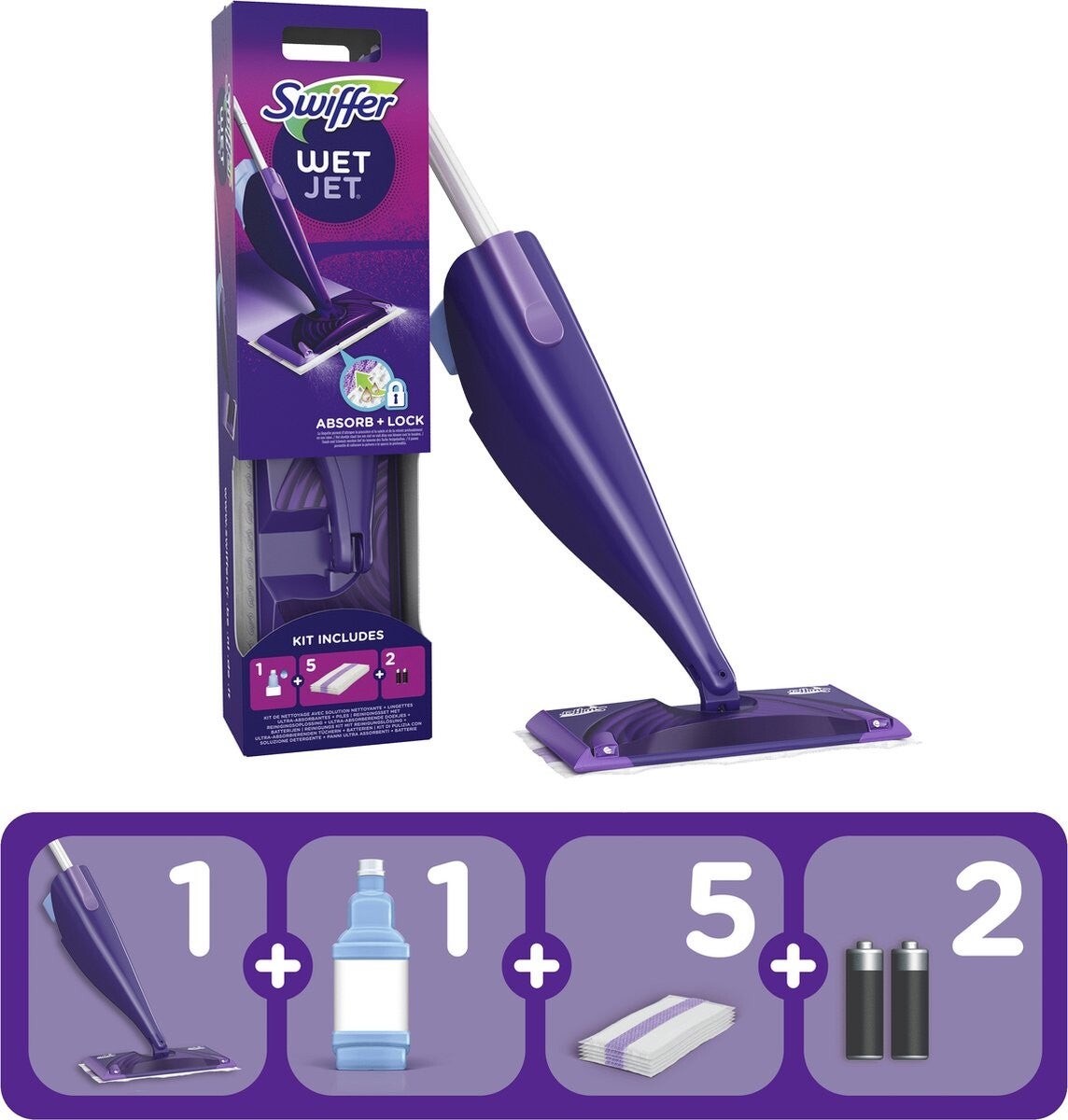 Swiffer WetJet Starterset | Pakjedeal