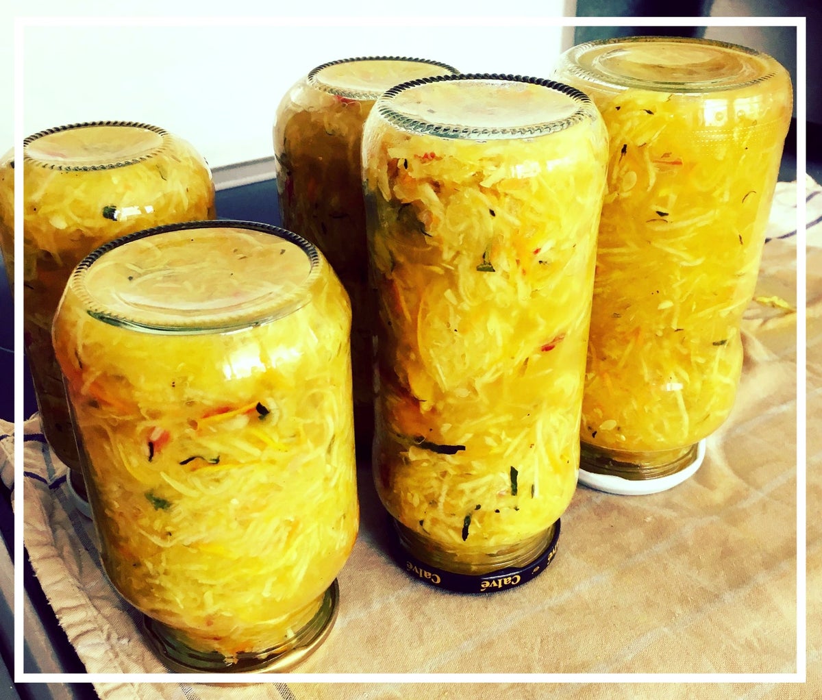 atjar courgette / recipe | Heirloomzaden.nl