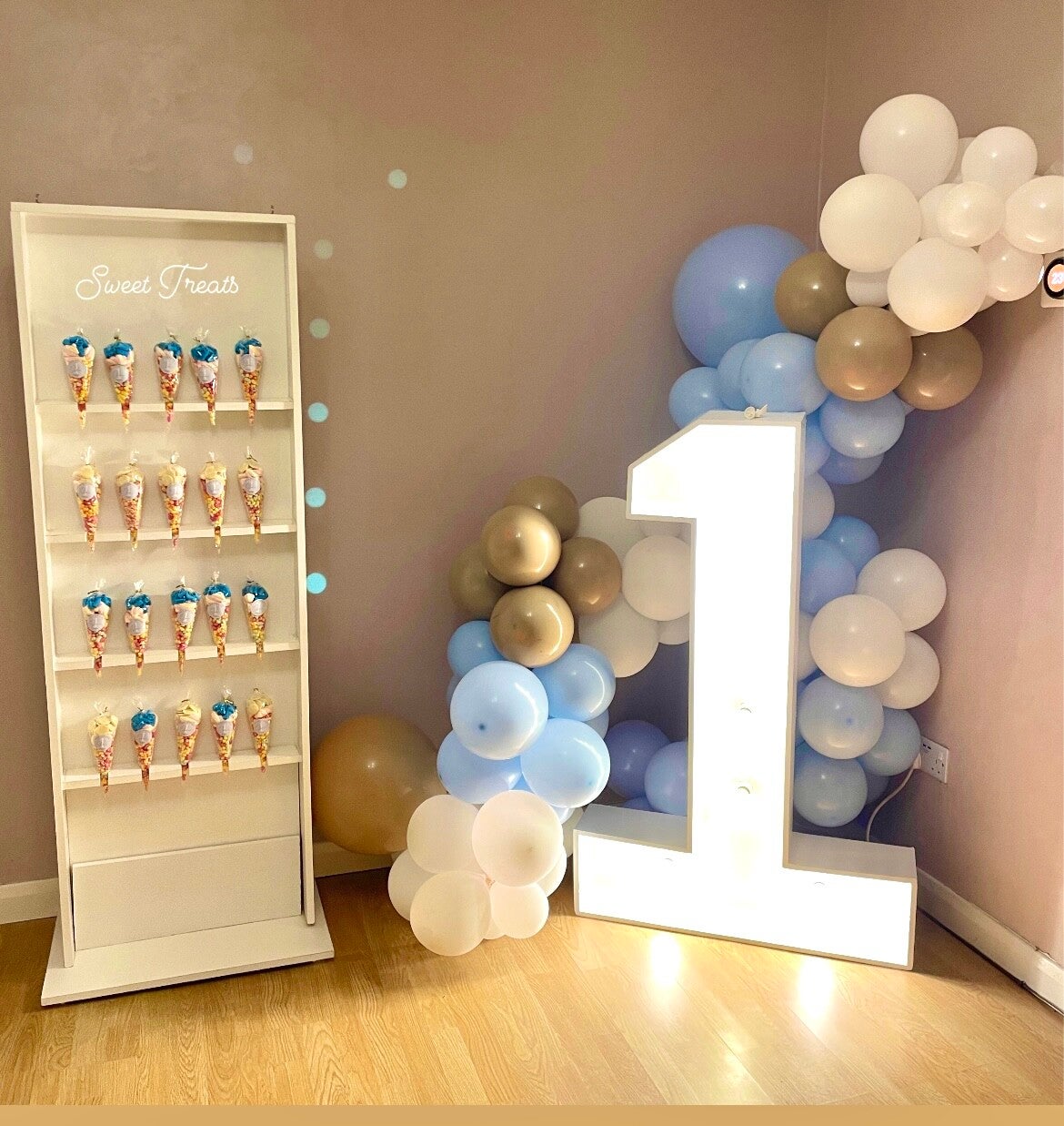 Prosecco & Sweet Treats Wall Hire / Services | CMH Events Sussex