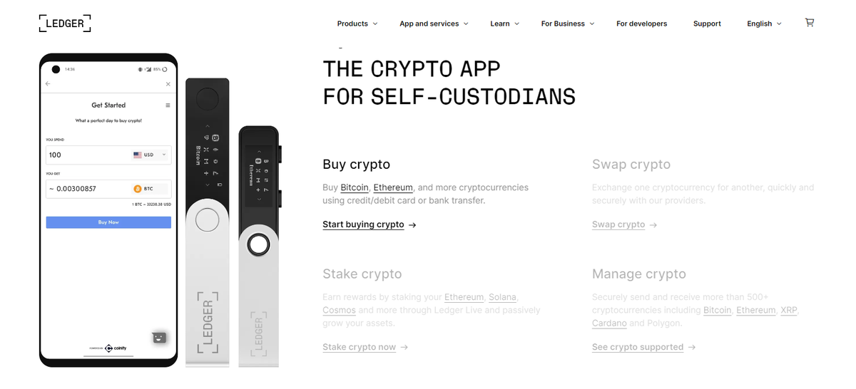 Ledger wallet | State-of-the-art security for crypto assets