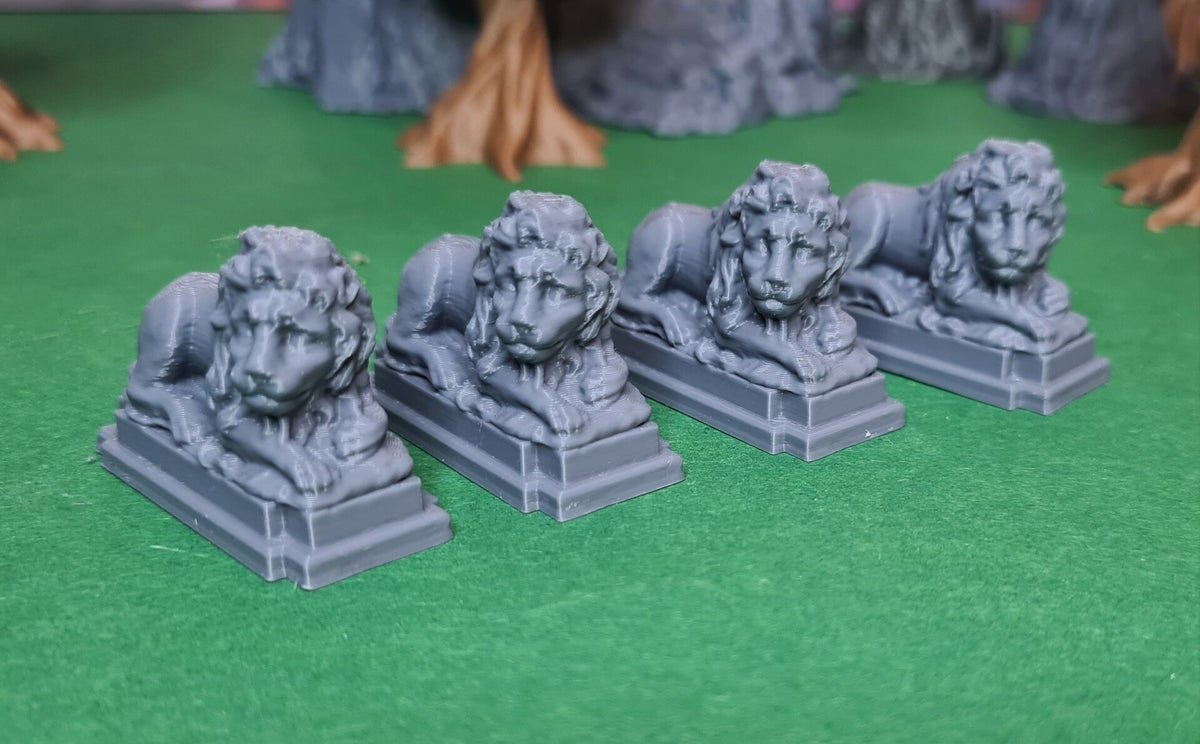 Lion Statues | DungeonHero