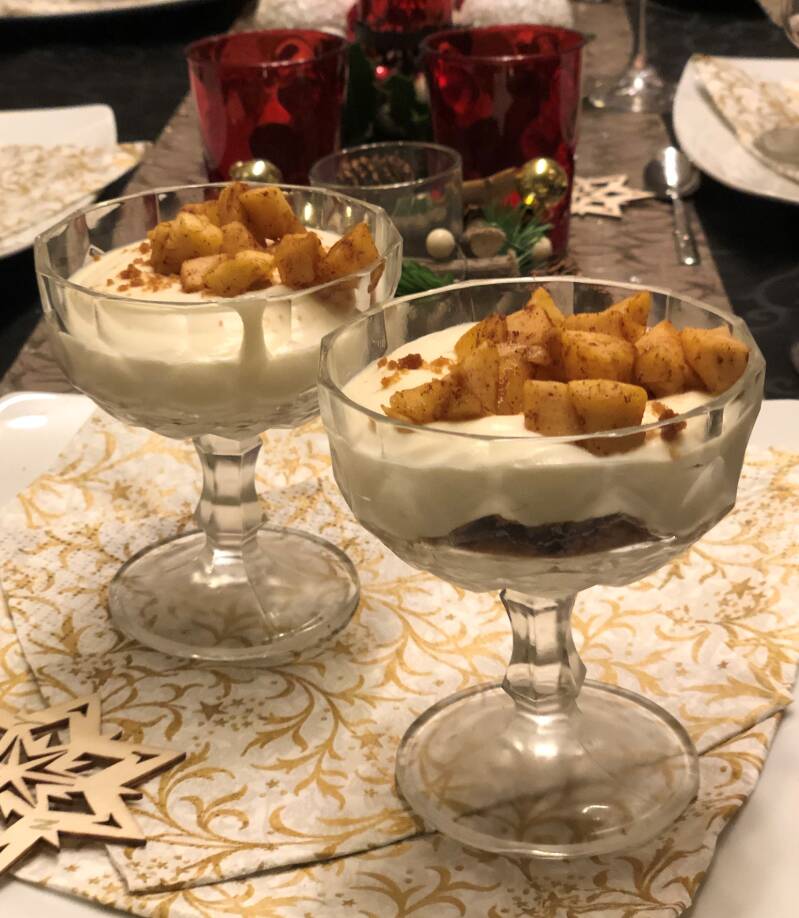 Mascarponeglaasje met appel en speculaas / Dessert / Zoet / Recepten ...