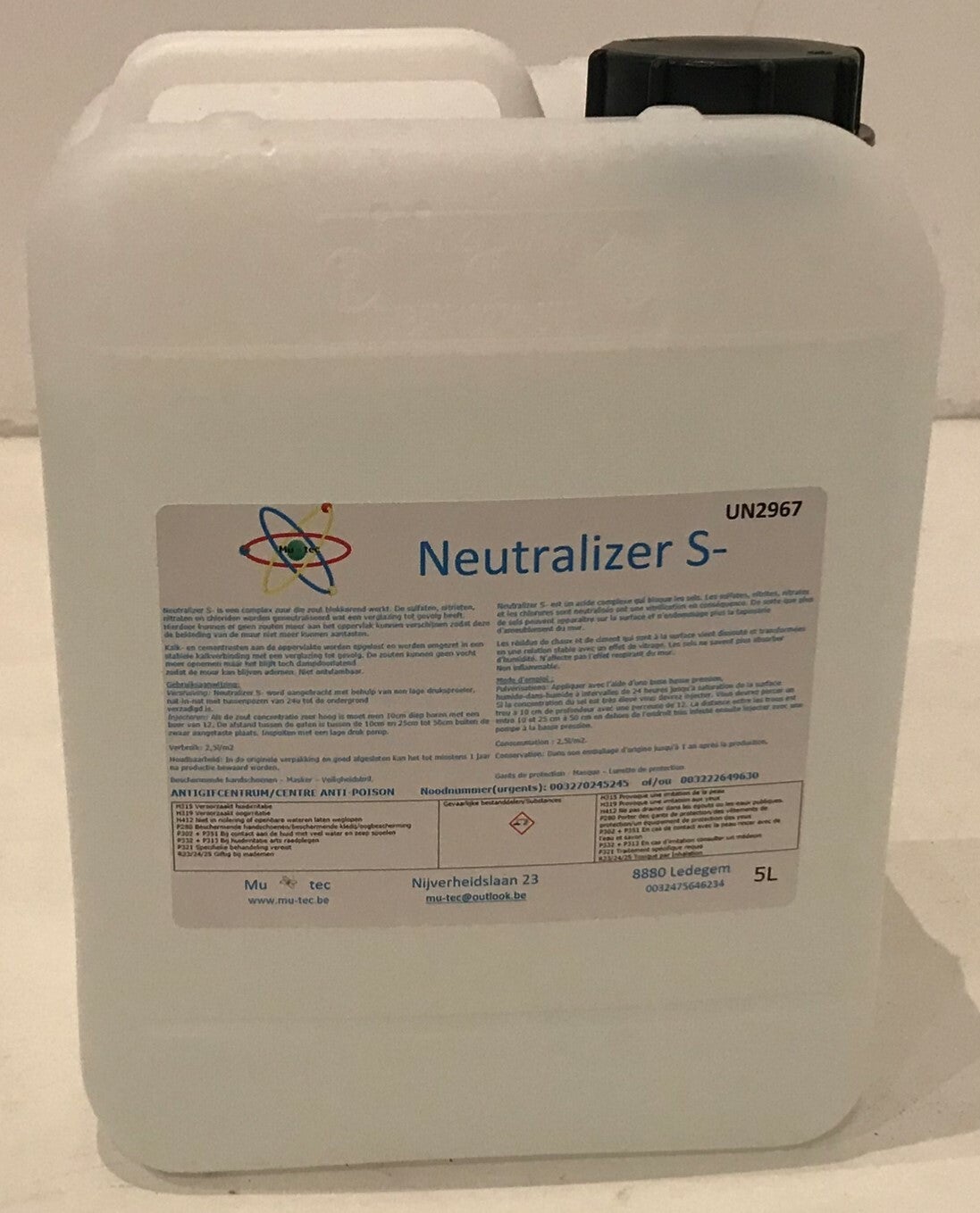 Neutralizer S- / Producten | Vochtproblemen | Reinigingen | Impregneren ...
