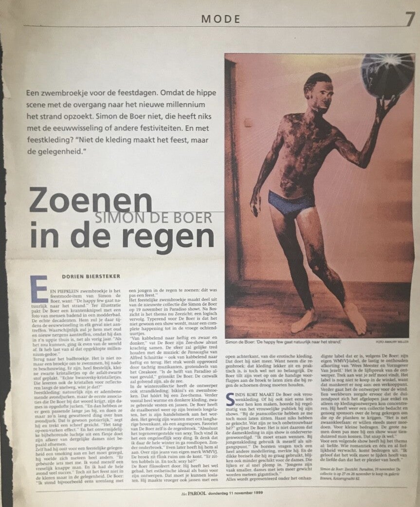 Zee collectie / Mode | boer, de, simon