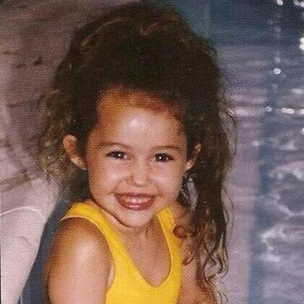 miley cyrus | Kinderfoto's van beroemdheden