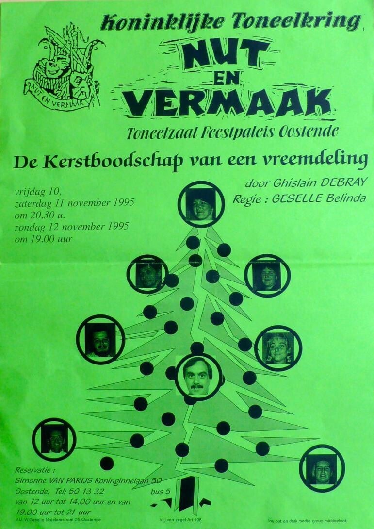 Kerstboodschap van een vreemdeling / Archief | Nut en Vermaak Oostende vzw