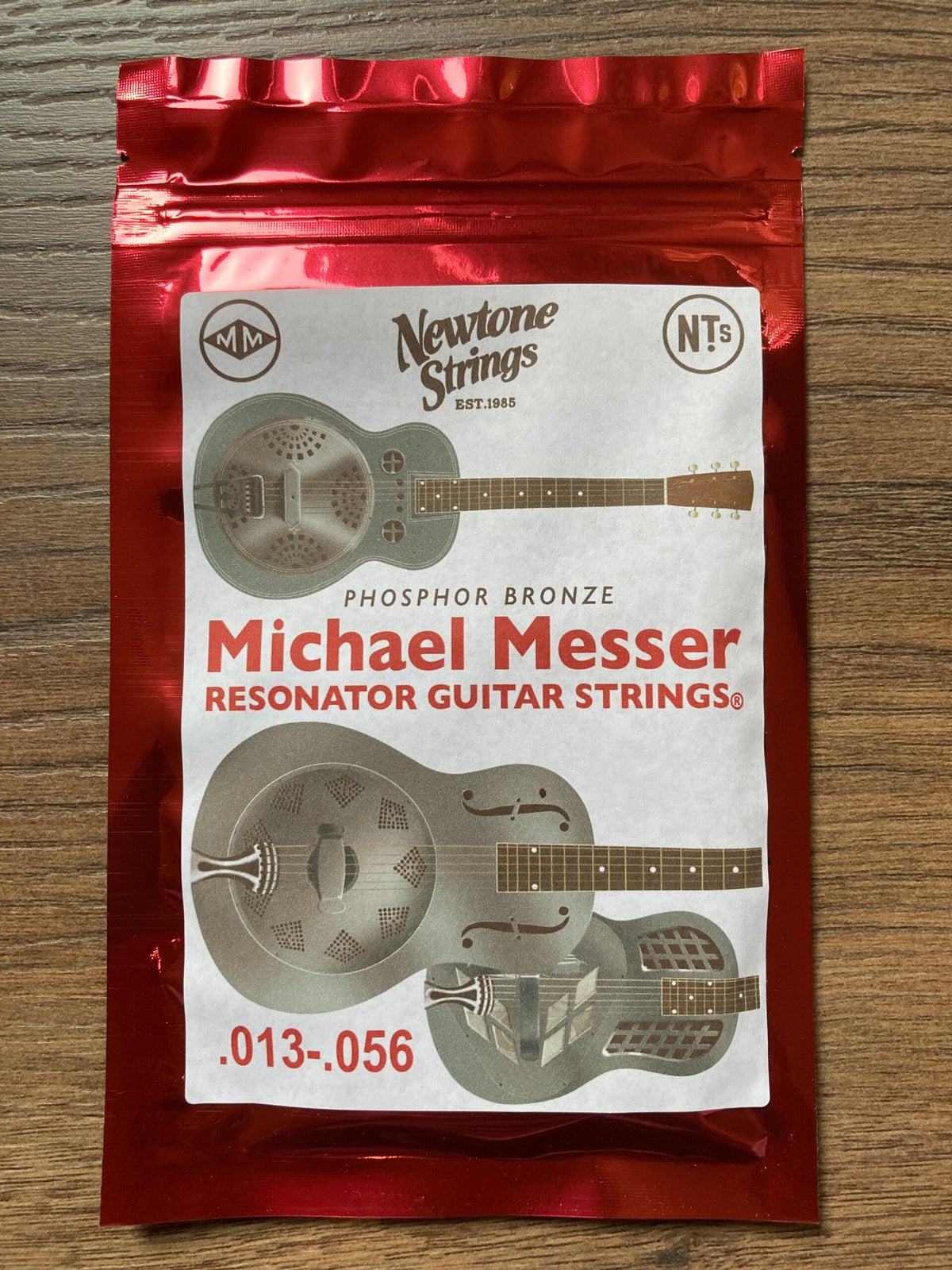 Newtone Strings - Michael Messer Resonator strings .013-.056 | Mainwood ...