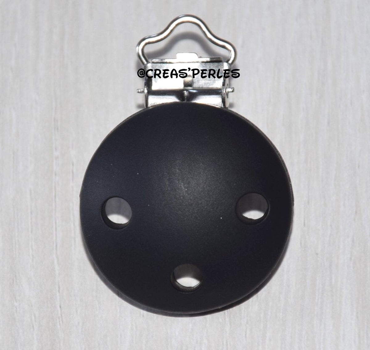 Clips rond unis / Clip silicone / Perles et accessoires silicone ...