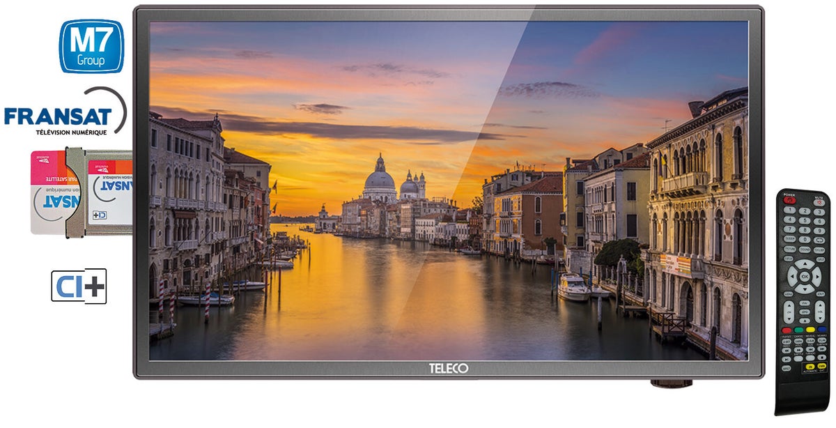 Teleco TEK 24E 24" FullHD LED TV | GCS Campers