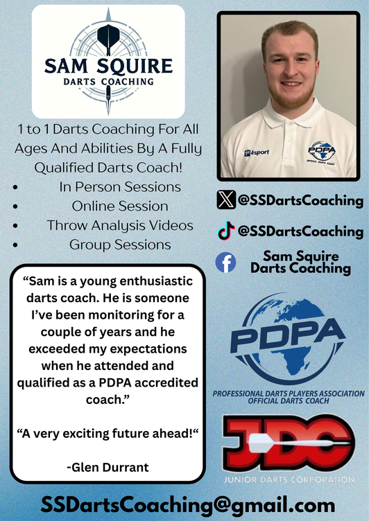 About | Sam Squire Darts Coaching