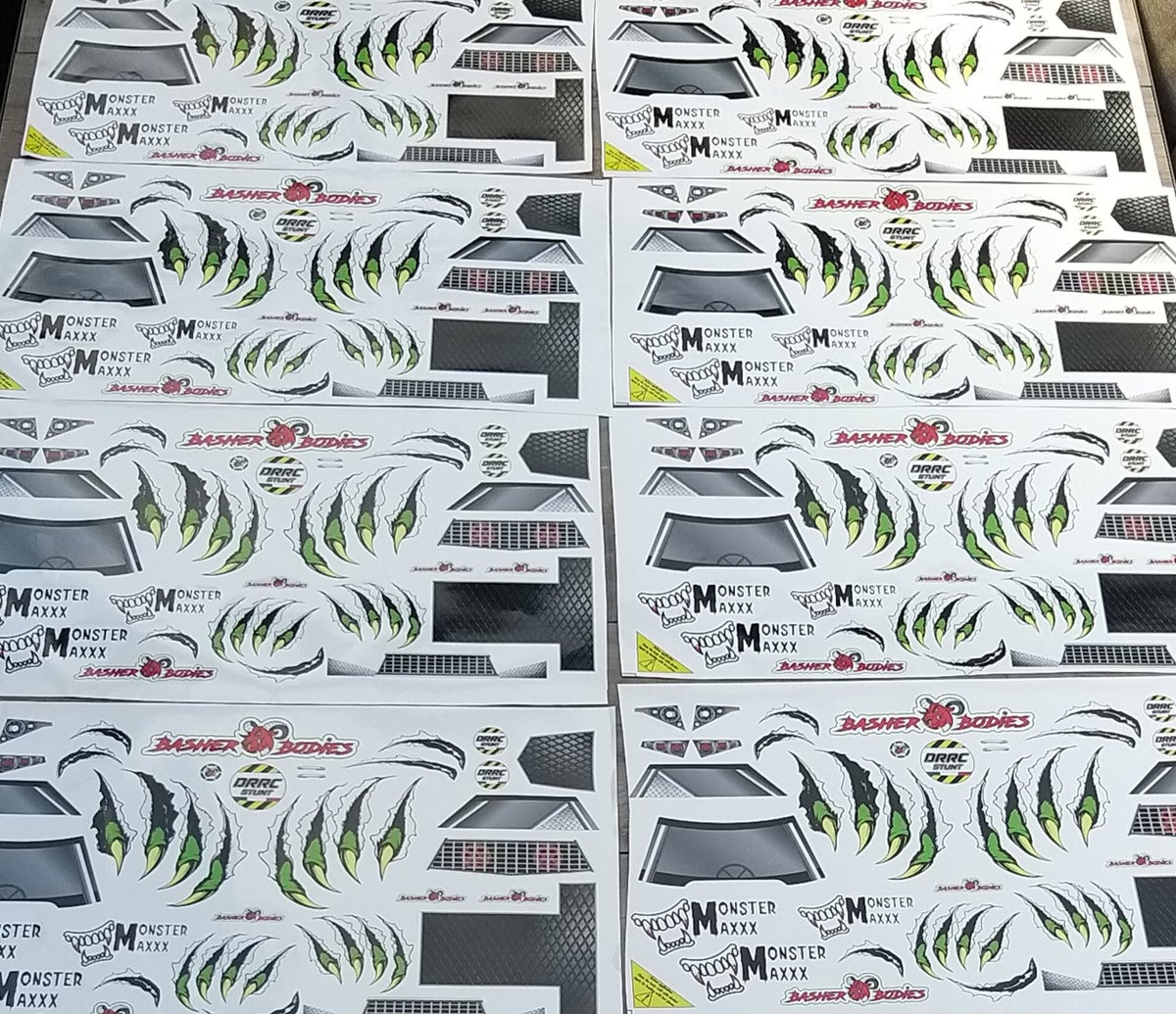 Decals Monster Maxx | Basherbodies